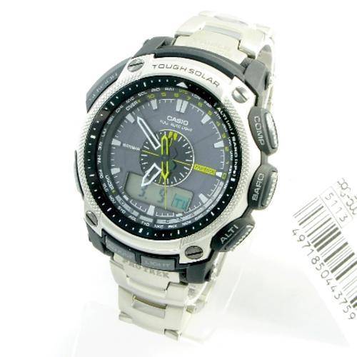 Men's Watches - Casio Latest PROTREK TITANIUM Pathfinder PRG-500T-7D ...
